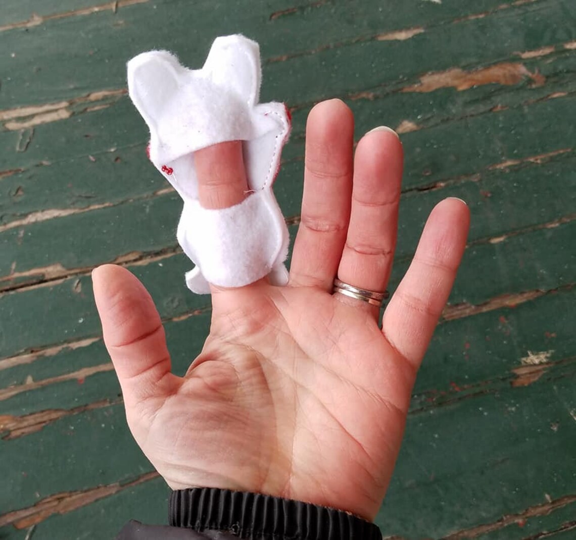 Snowman Finger Puppet Snowman Finger Friend Snowman Puppet - Etsy