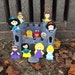 Prince and Princess, Royal Castle , Finger Puppet Felt Play Set - Etsy