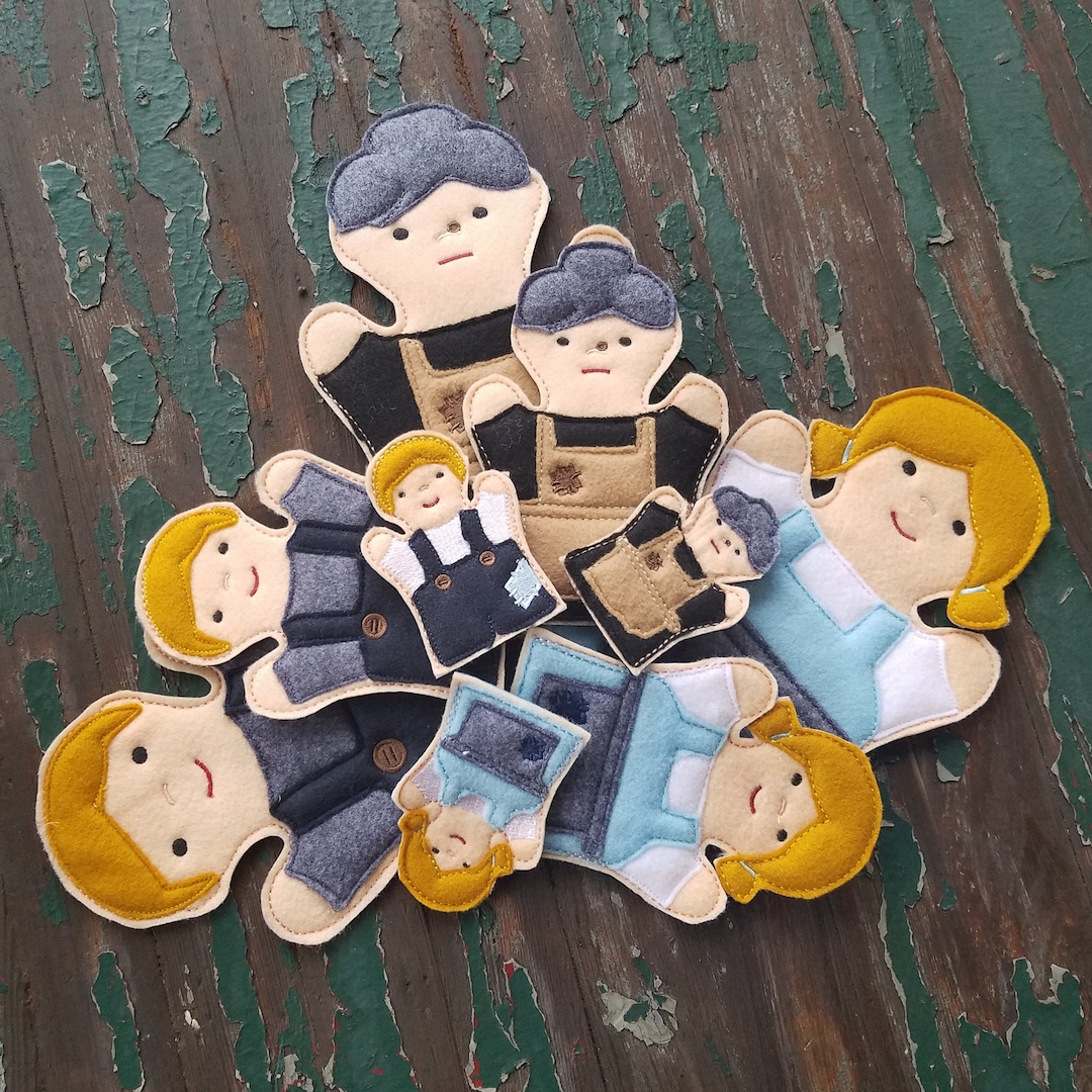 Hansel and Gretel , Felt Puppets , Storybook Puppets , Puppet Play Set ...