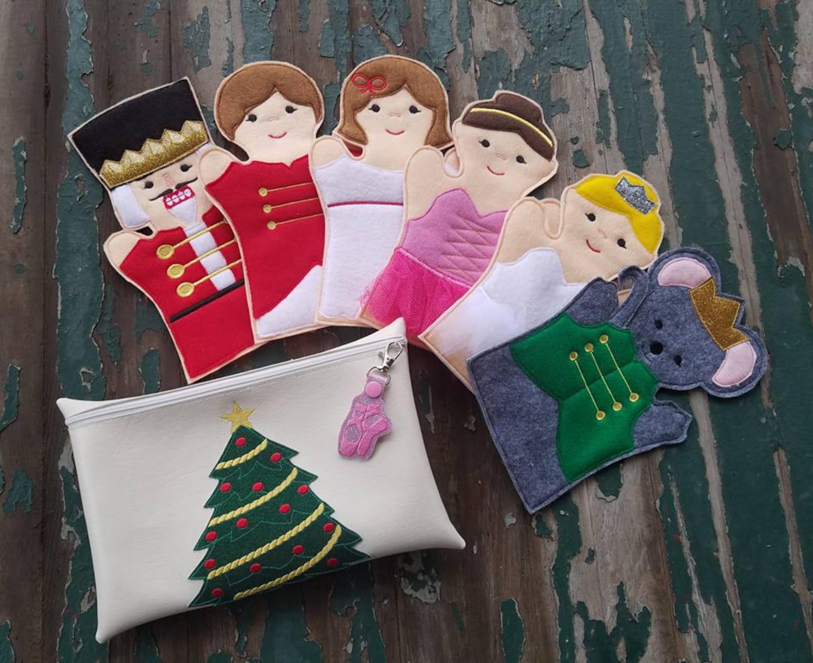 Nutcracker Felt Puppets Nutcracker Ballet Play Set | Etsy
