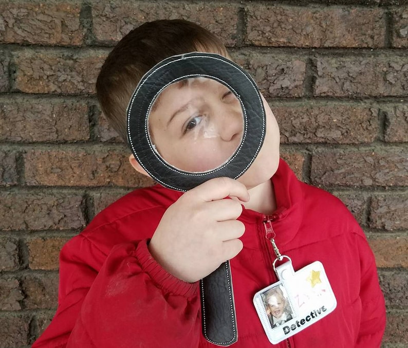 Vinyl Detective Evidence Bag and Kit Dress up Pretend Play | Etsy