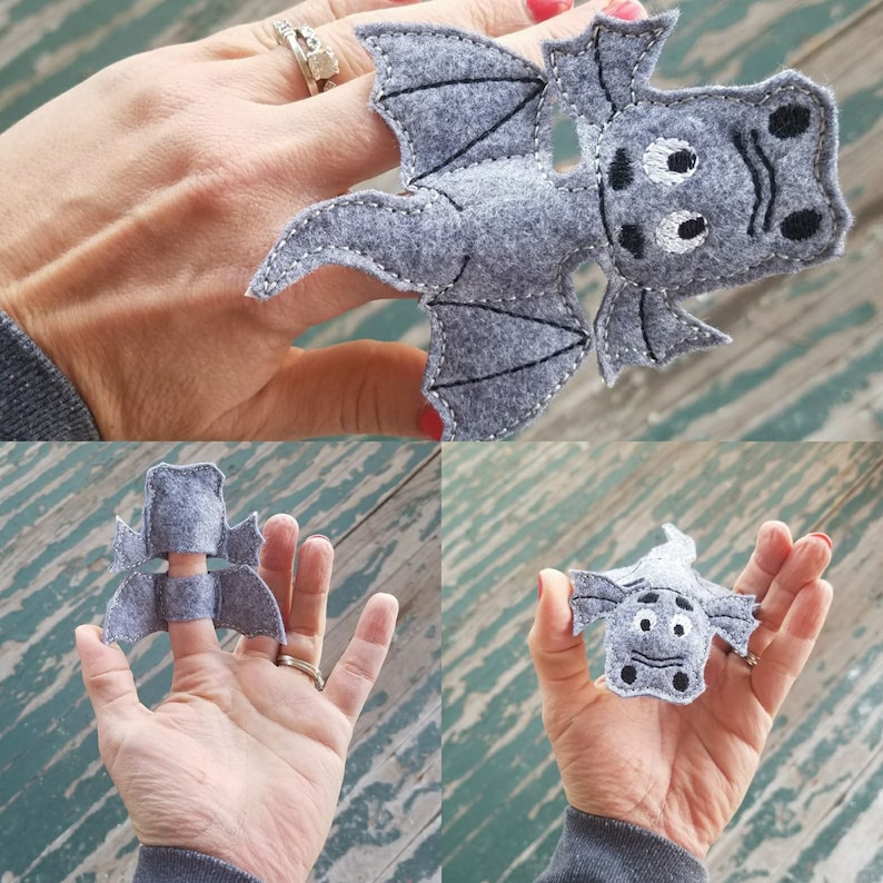 Dragon Finger Puppet Dragon Finger Friend Bendable Dragon - Etsy