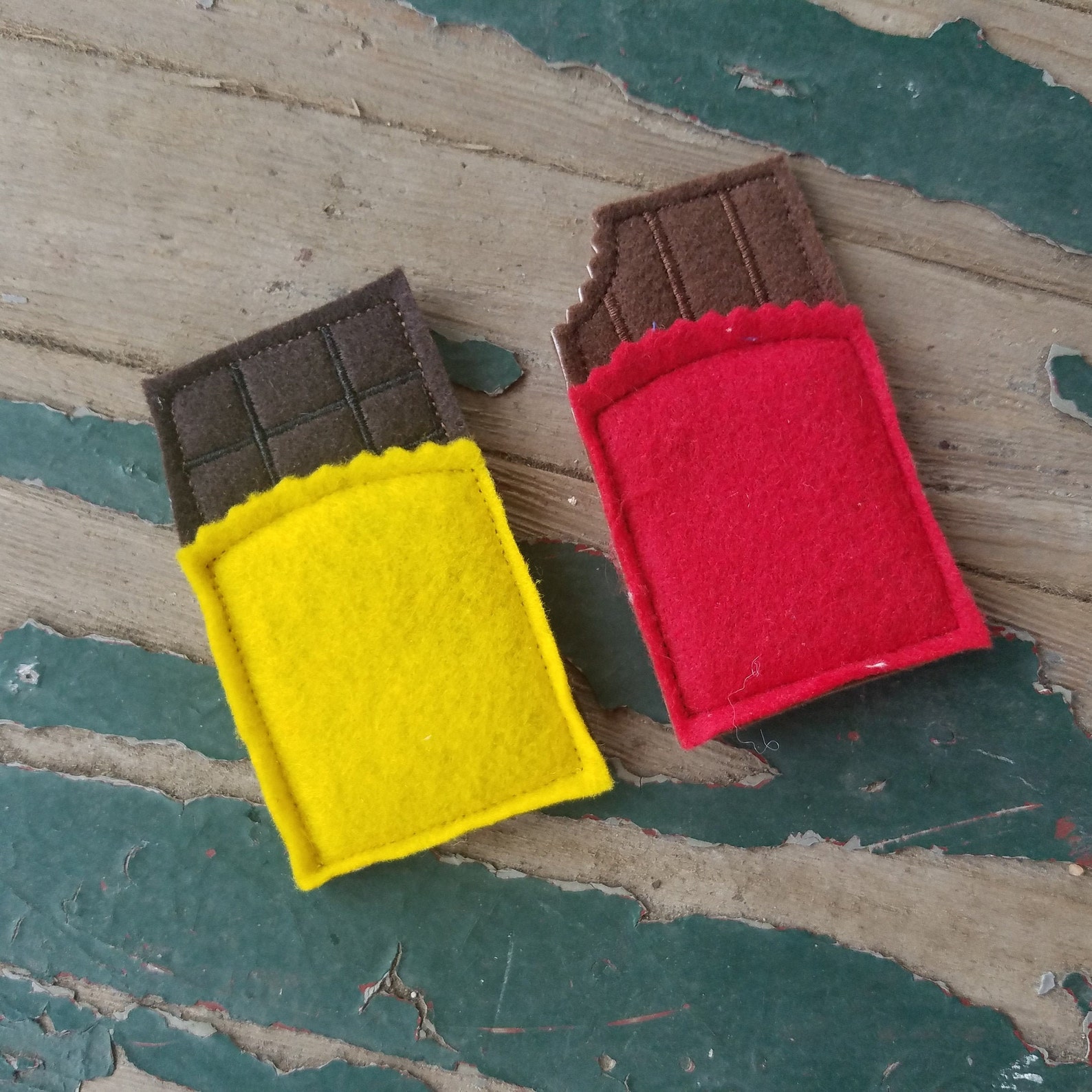 Play Food , Felt Food , Candy Bar Play Set , Candy Bar , Chocolate ...