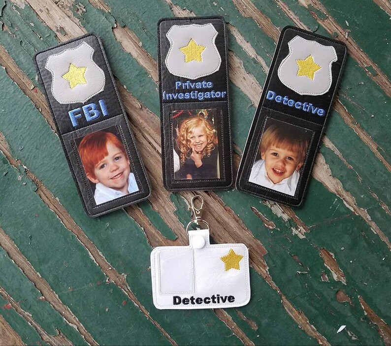 Vinyl Detective Evidence Bag and Kit Dress up Pretend Play | Etsy