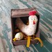 Plush Stuffed Chicken Play Set Hens Chicks Eggs Carton - Etsy