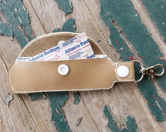 Key Fob Key Chain Snap Tab Embroidered Vinyl Musical | Etsy
