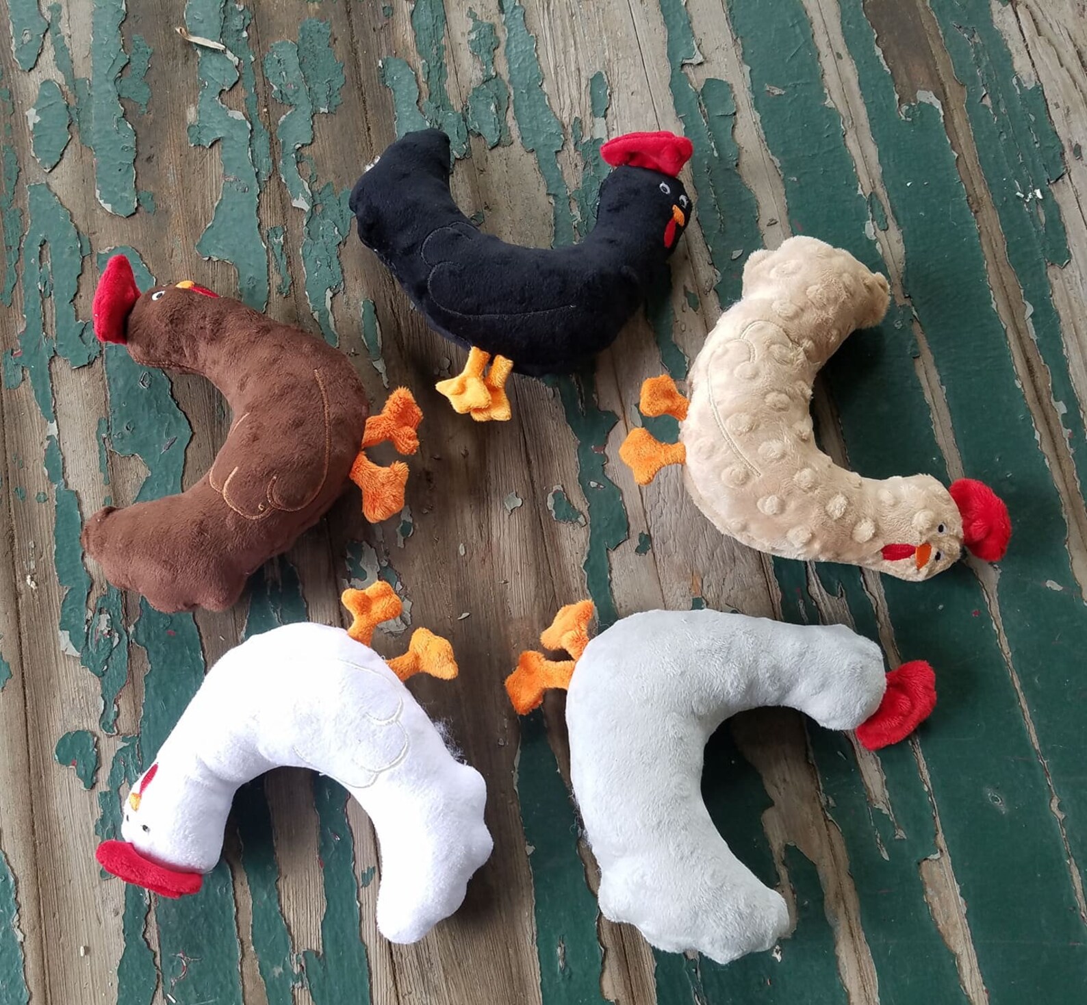 Plush Stuffed Chicken Play Set Hens Chicks Eggs Carton | Etsy