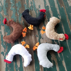 Plush Stuffed Chicken Play Set , Hens , Chicks , Eggs , Carton ...