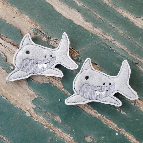 Shark Finger Puppet - Etsy