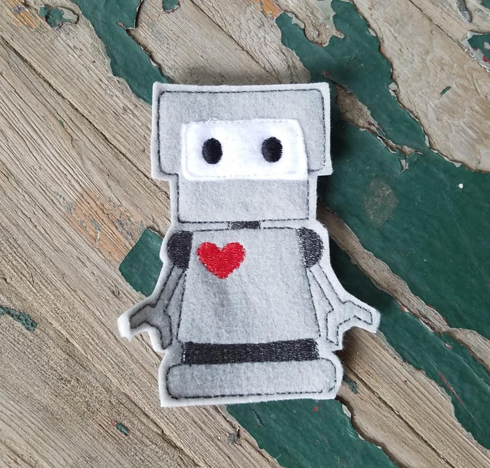 Felt Robot Finger Puppets: Kids Play Set - Etsy