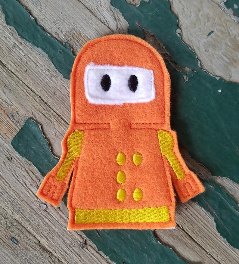 Cute Robot Finger Puppets Robot Finger Puppet Play Set | Etsy