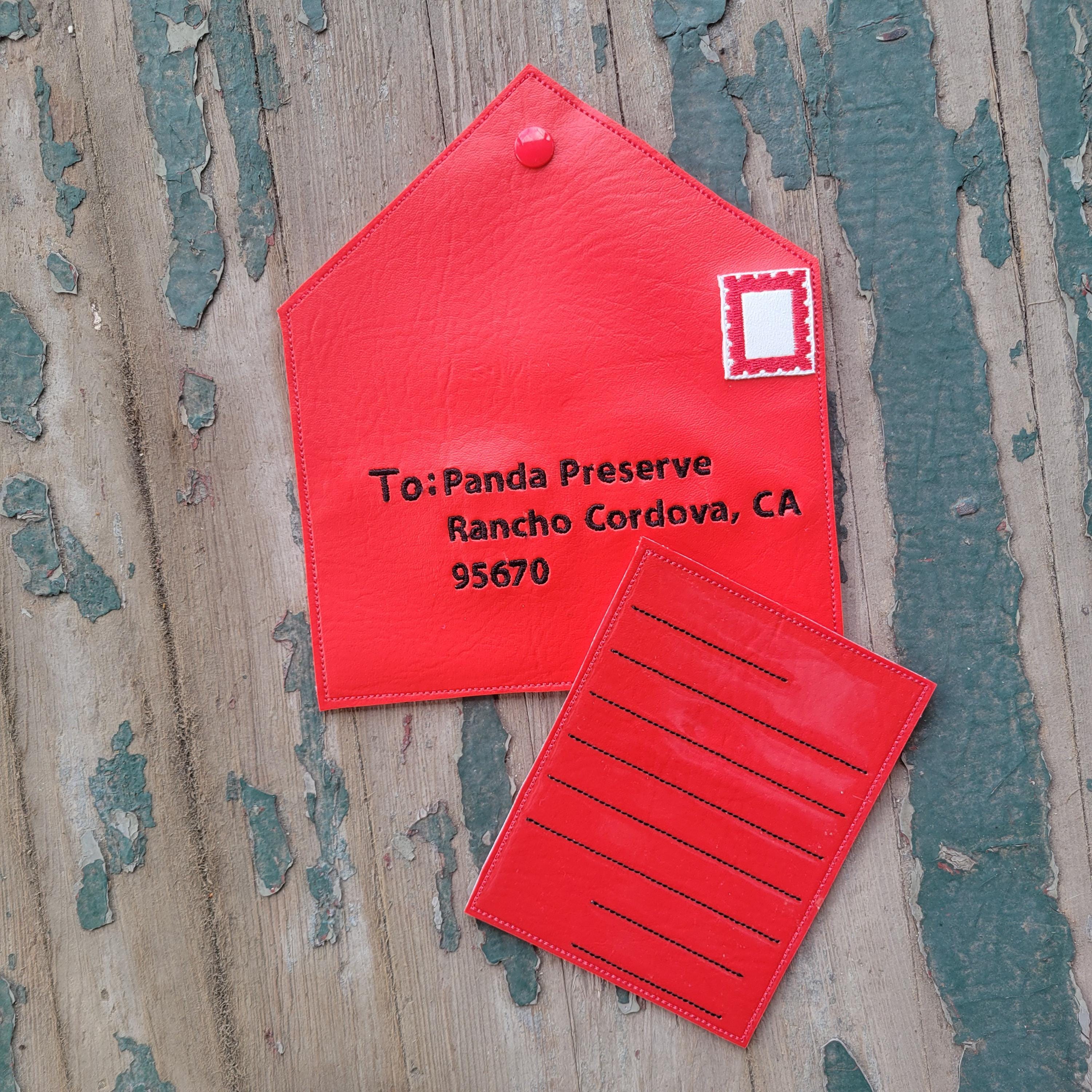 Personalized Pretend Play Post Office Set Add-on: Vinyl Envelope and ...