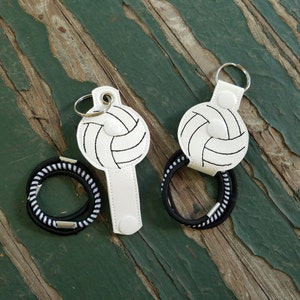 Key Fob , Embroidered Sports Hairband Key Chain , Soccer, Tennis ...