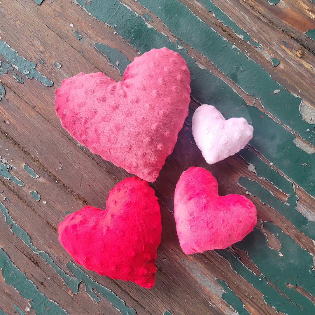 Plush Stuffed Heart , Personalized Plush Heart , Valentine Gift ...