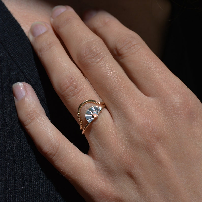 Arc Opal Ring - Etsy