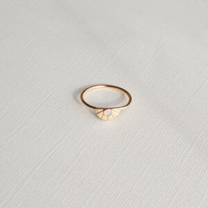 Arc Opal Ring - Etsy