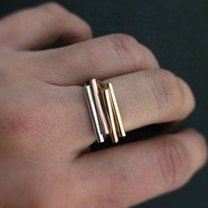 Bar Ring - Etsy