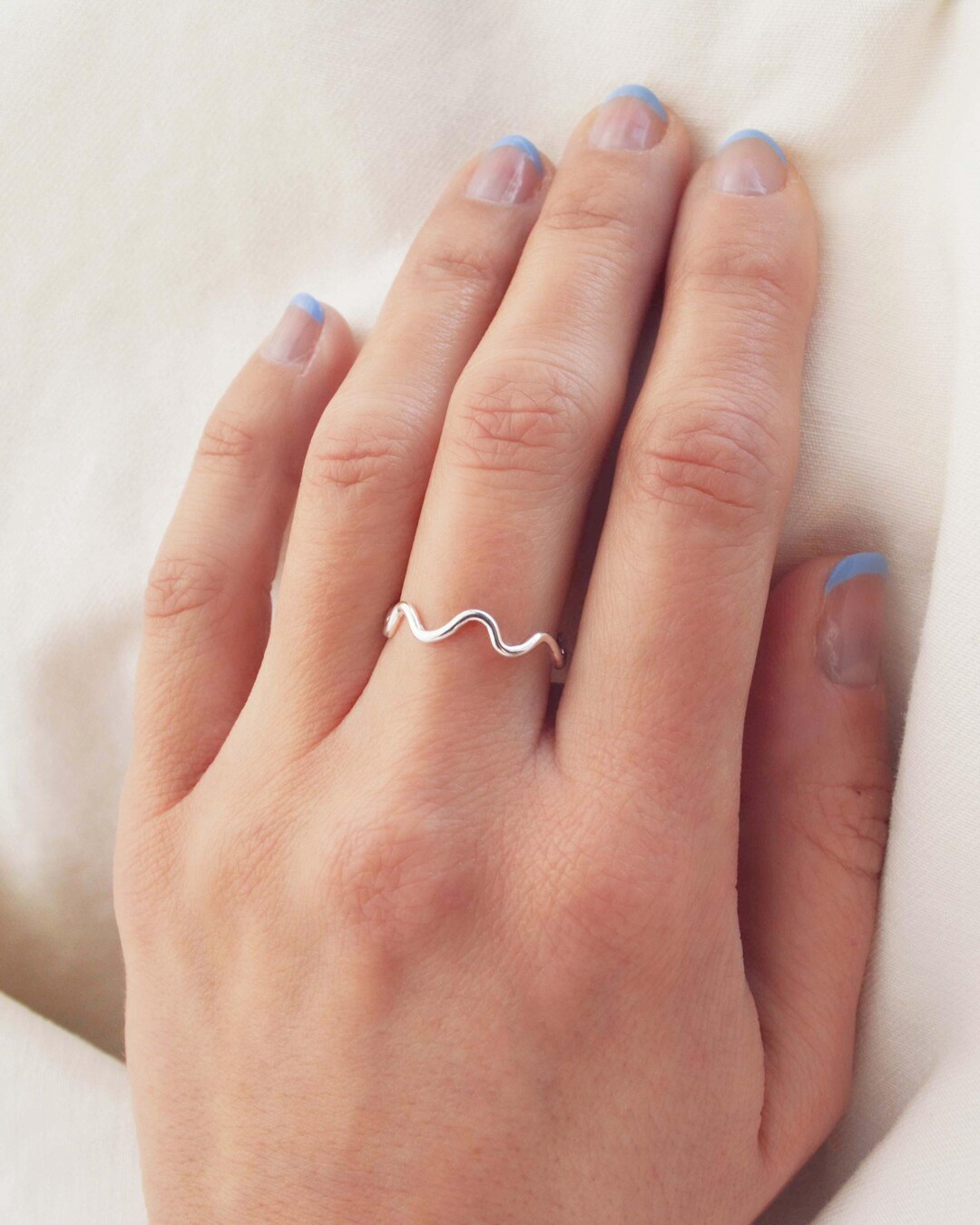 Crinkle Ring - Etsy