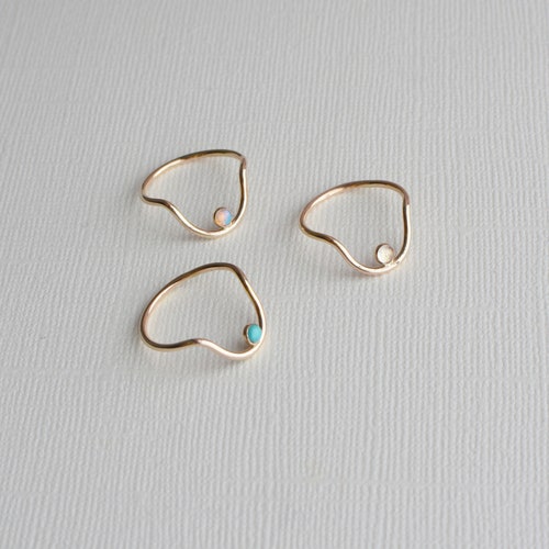 Arc Opal Ring - Etsy