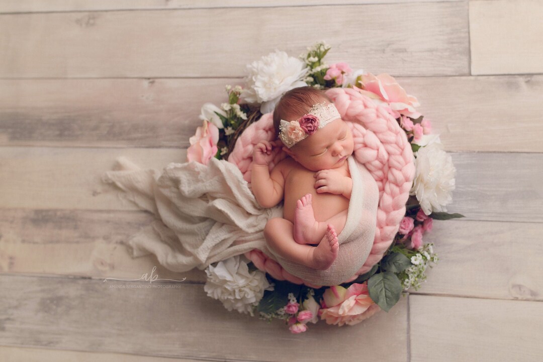 Basket Stuffer, Basket Filler, Newborn Braid, Newborn Photo Prop ...