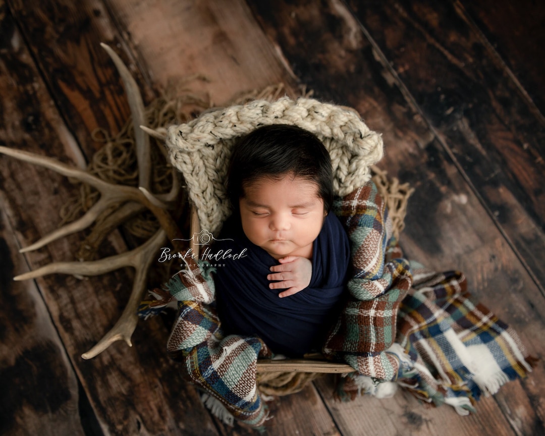 NEWBORN LAYER, Plaid Newborn Layer, Plaid Layer, Plaid Newborn Props ...