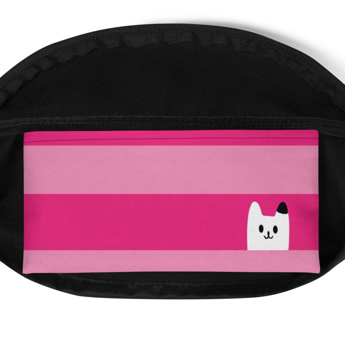 Gabby's Dollhouse Pandy Paws Pink Stripe Fanny Pack | Etsy