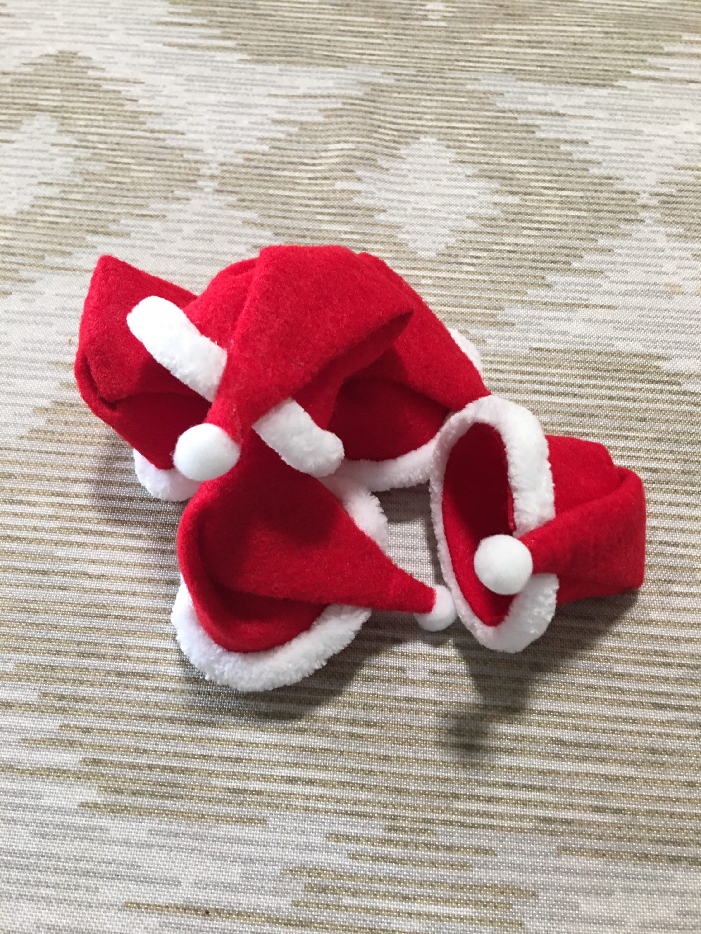 Mini Santa Hats Miniature Hat Gift Bottle Cap Wine Bottle | Etsy