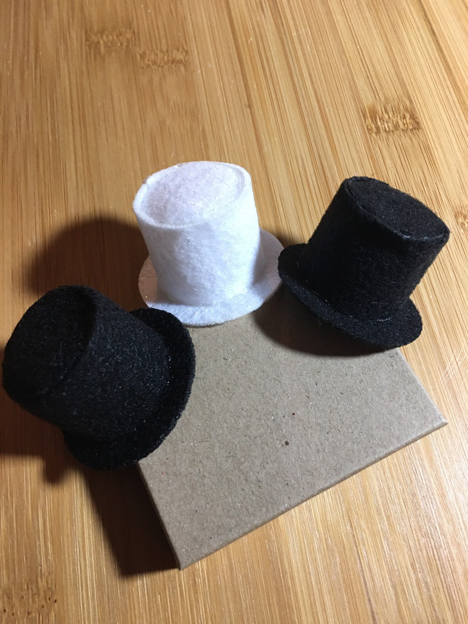 Mini Top Hats Miniature Hat Gift Mini Top Hat Bottle Cap | Etsy