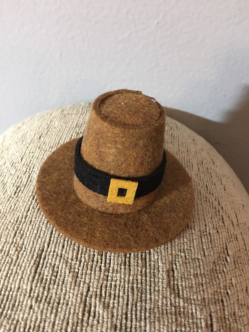 Mini Pilgrim Hat - Etsy