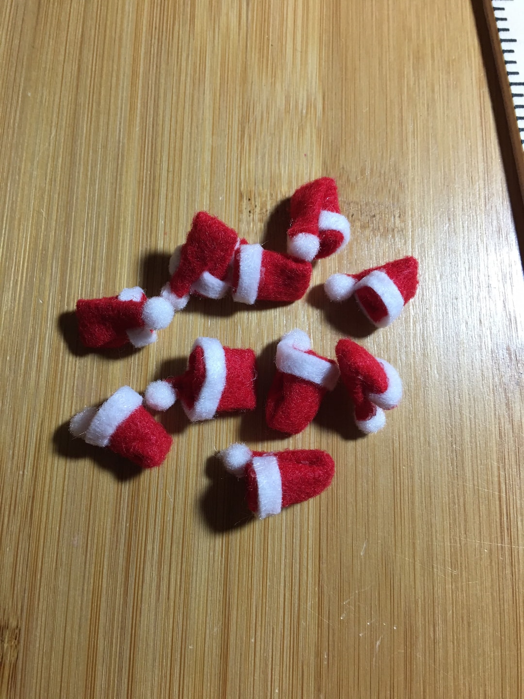 Itsy Bitsy Santa Hats - Etsy