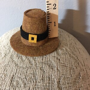 Mini Pilgrim Hat - Etsy