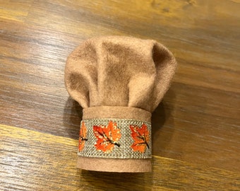 Mini Chef's Hat Traditional White Fabric Pastry Chef Fascinator - Etsy