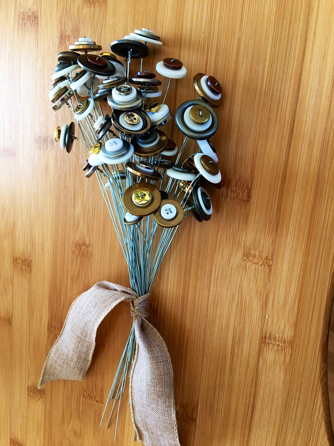Button Flowers - Etsy