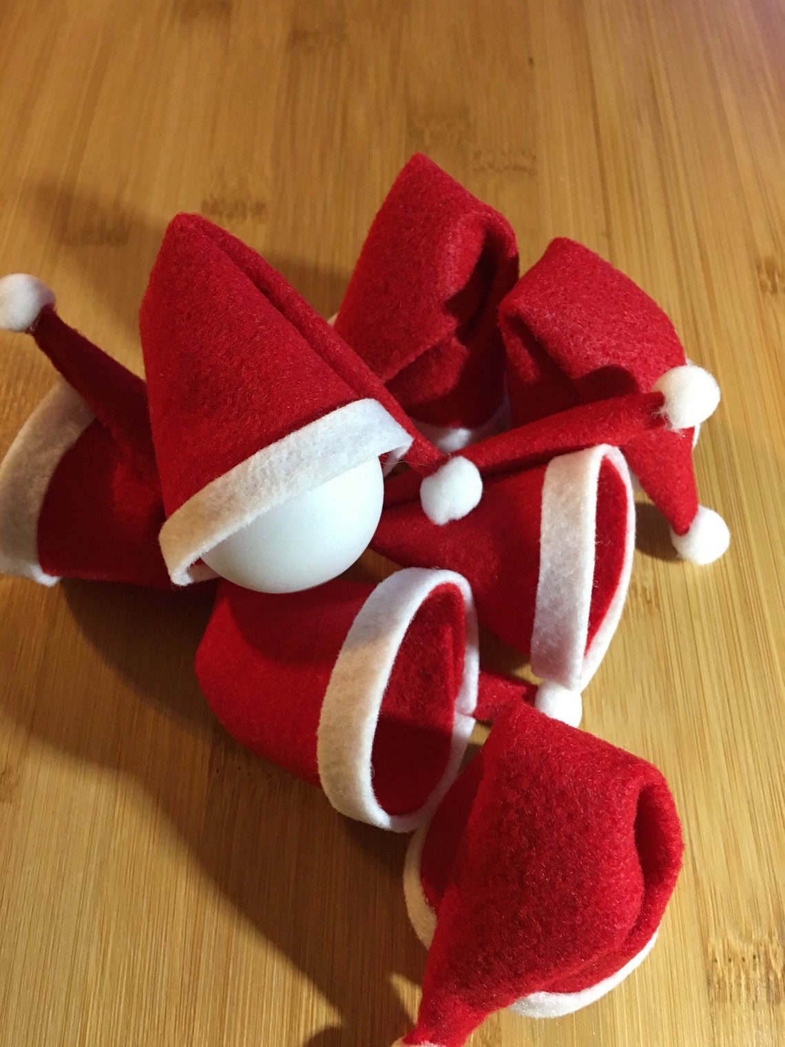 Mini, Santa Hats, Miniature Hat, Gift, Bottle Cap, Wine Bottle Topper ...