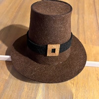 Pilgrim Hat - Etsy