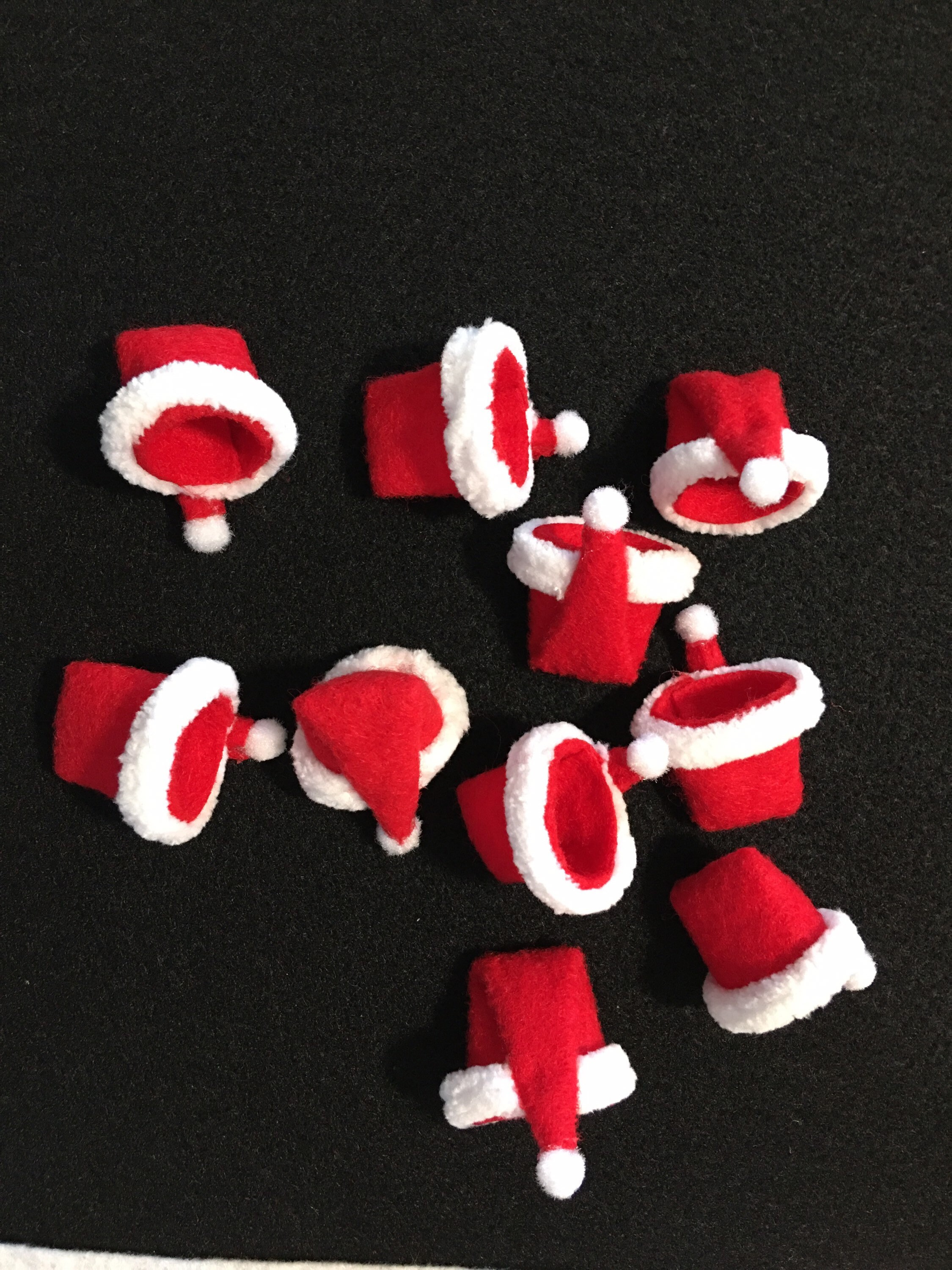 Super Mini Santa Hats | Etsy