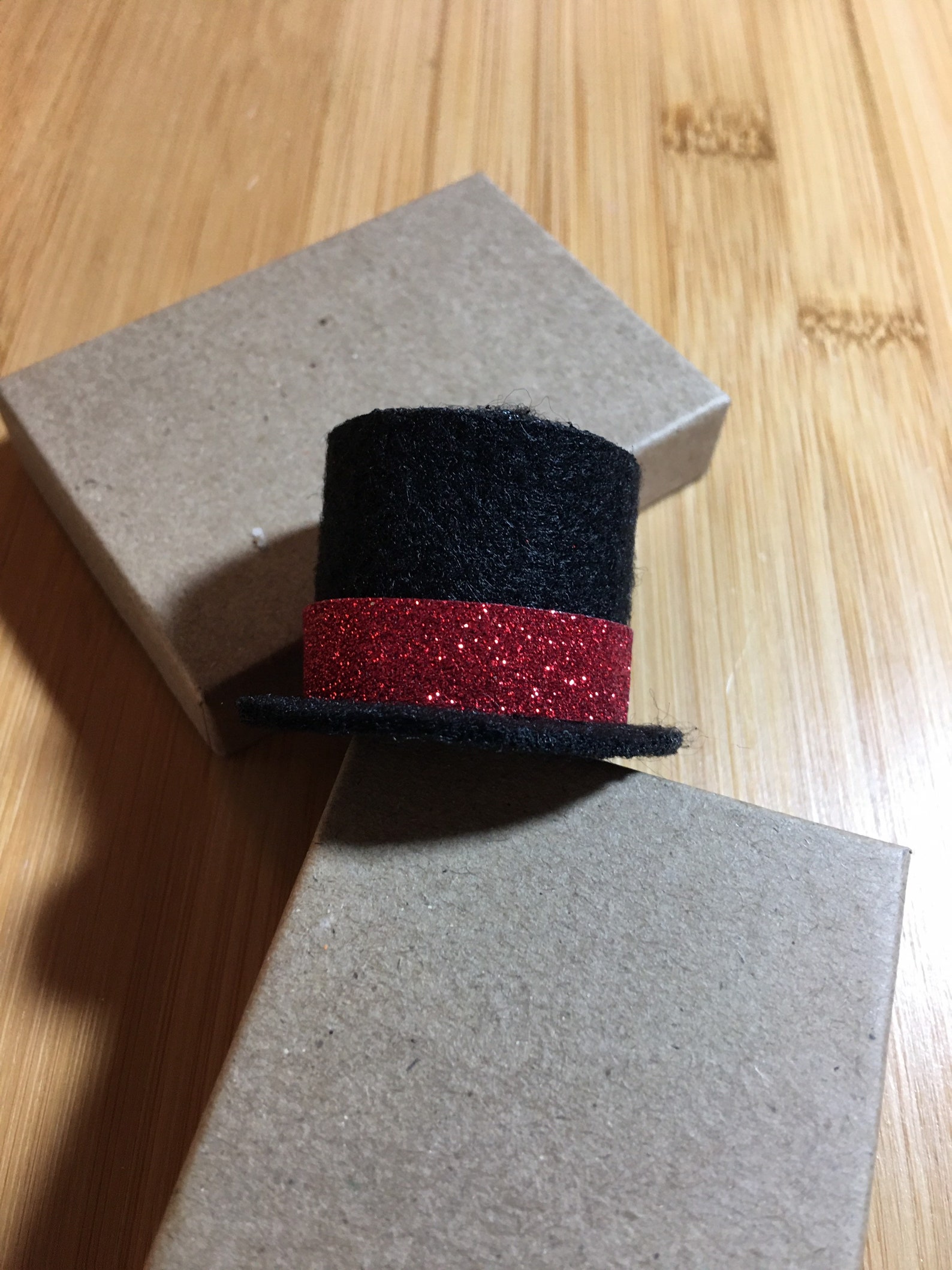 Mini Top Hat Miniature Hat Gift Mini Top Hat Bottle Cap - Etsy