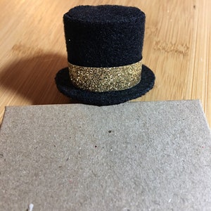 Mini, Top Hat, Miniature Hat, Gift, Mini Top Hat, Bottle Cap, Wine ...