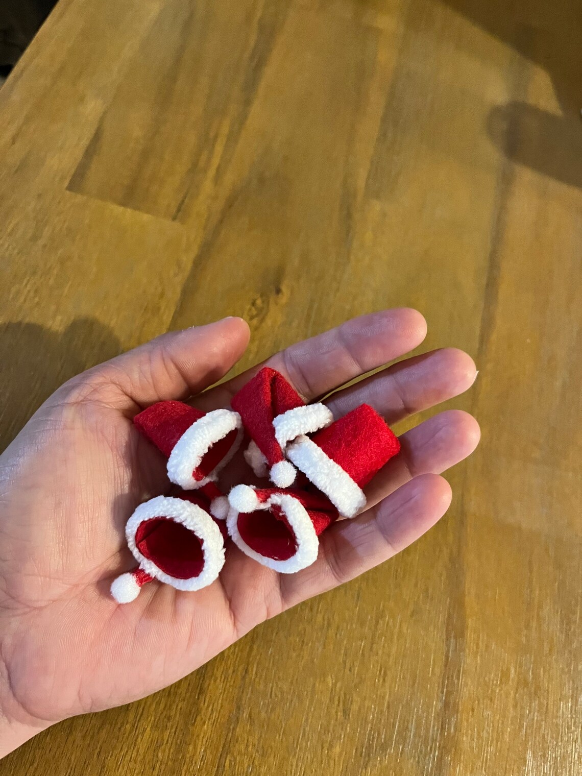Super Mini Santa Hats Miniature Hat Gift Doll Hat - Etsy