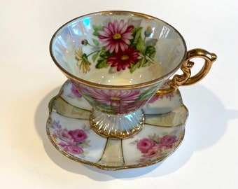 Royal Albert Flower of the Month September, Tea Cup and Saucer, Men's ...