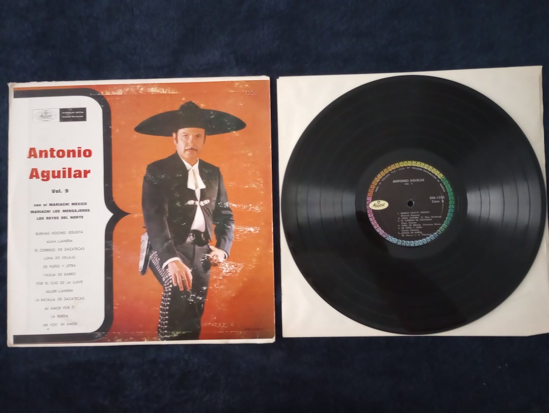 Vintage 1967 Antonio Aguilar Vol. 9 Musart Records DM 1330 - Etsy