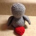 African Grey Parrot - Amigurumi Crochet PATTERN ONLY (PDF) - Etsy