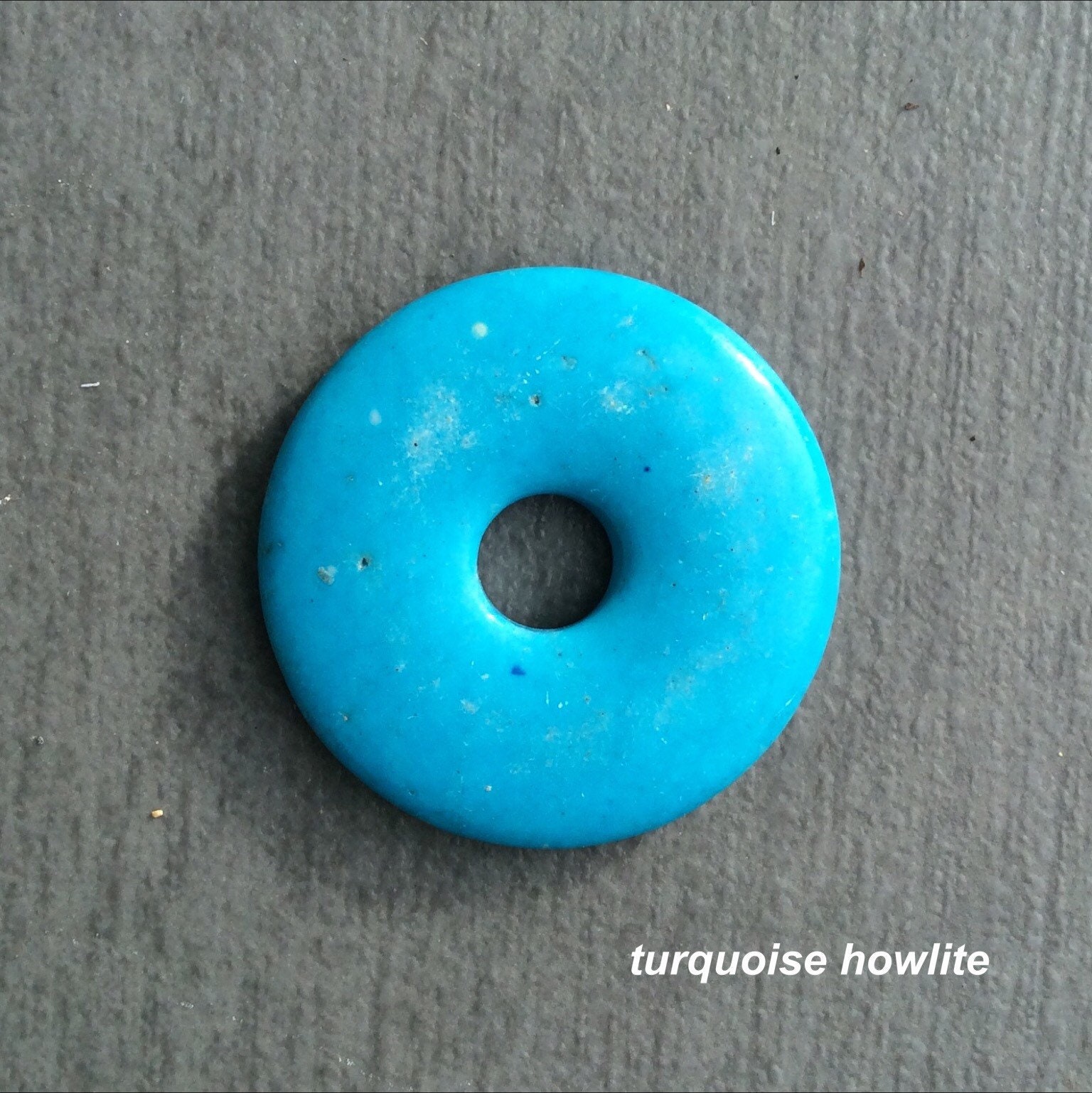 Gemstone Semi Precious Donuts. Bulk Available Donut Pendants. | Etsy