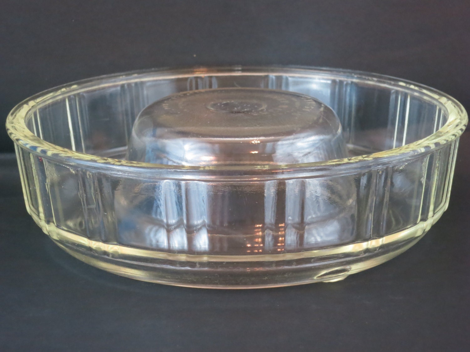 Vintage Queen Anne Glass Bakeware/jello/mold - Etsy