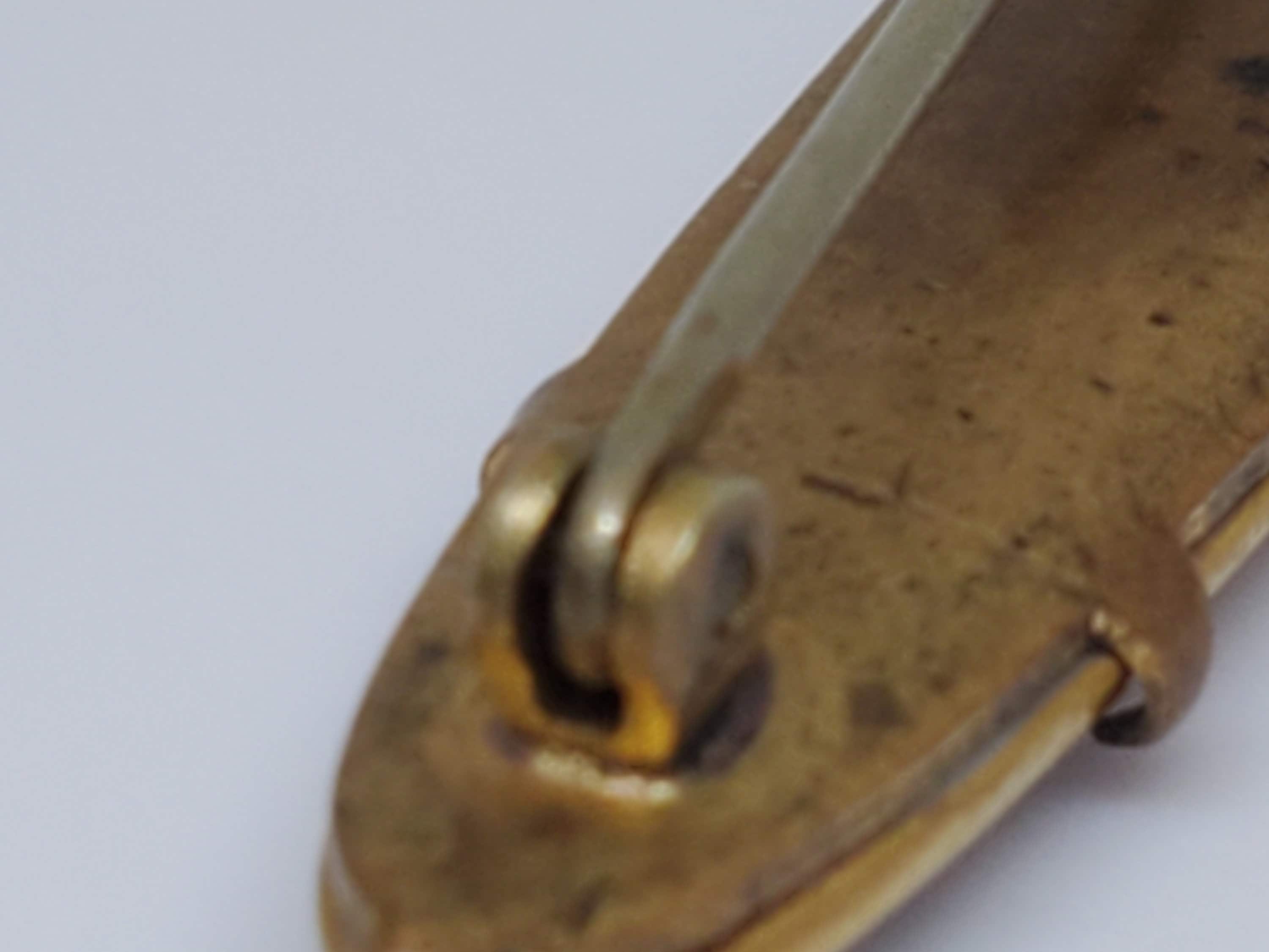 Victorian Hand Painted C Clasp Brooch - Etsy