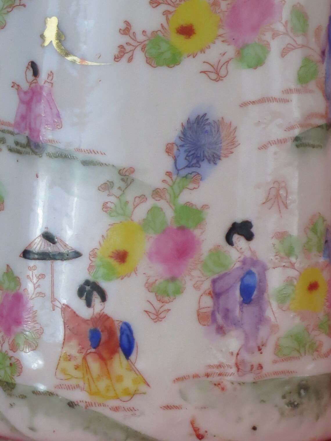 Vintage Asian Chocolate Pot - Etsy