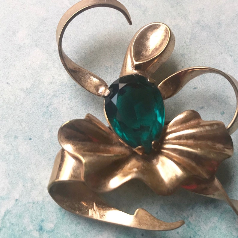 Vintage Gold Tone Boucher Ballerina Brooch, Boucher Ballerina Brooch ...