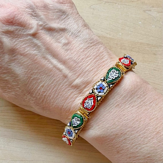 Vintage micro inlay mosaic - Gem