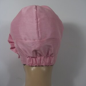 Faux Silk, Tall, High Volume, Turban, Dressy Turban, Pink, Turban ...