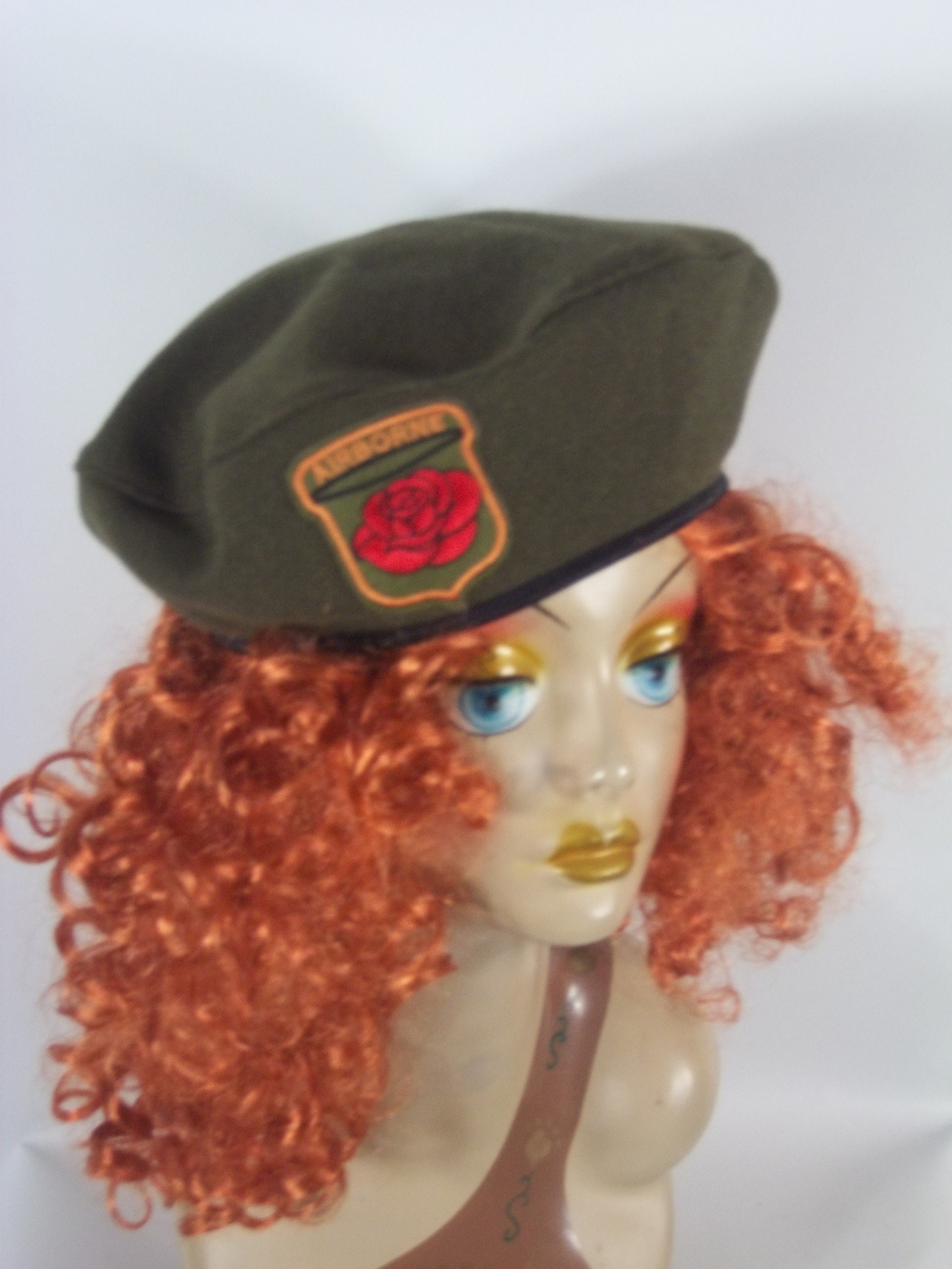 Wool Beret Black Designer Beret Fashion Beret Vintage | Etsy